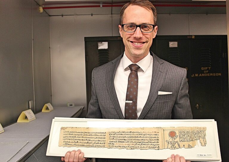 Touring the Largest Papyrus Collection in North America with UofM ...